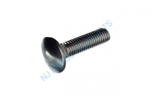 Galvanised Cup Head Bolts - Brass Plumbing Fitting