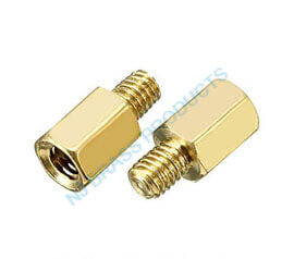 Brass Spacer and Standoff - Brass Plumbing Fitting