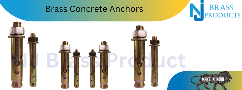 Brass Concrete Anchors - Brass Plumbing Fitting