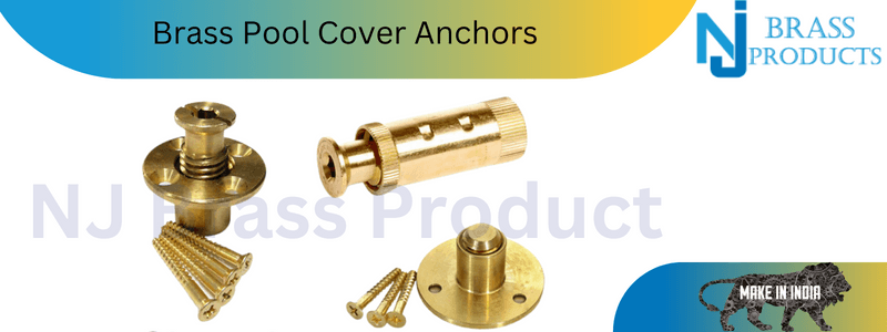 Brass Pool Cover Anchors - Brass Plumbing Fitting