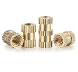 Brass Threaded Inserts - Brass Plumbing Fitting
